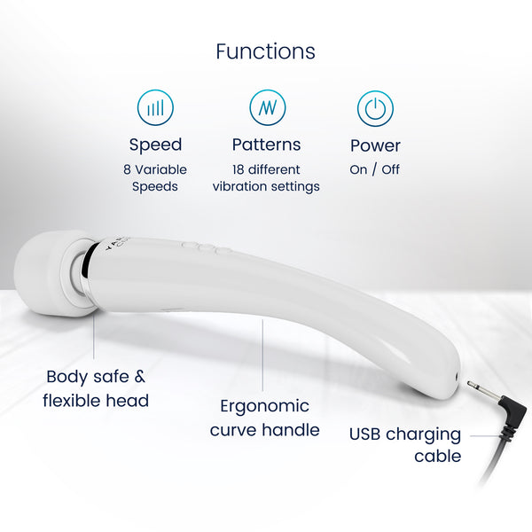 Yarosi - Curve Massager - White - Yarosi US